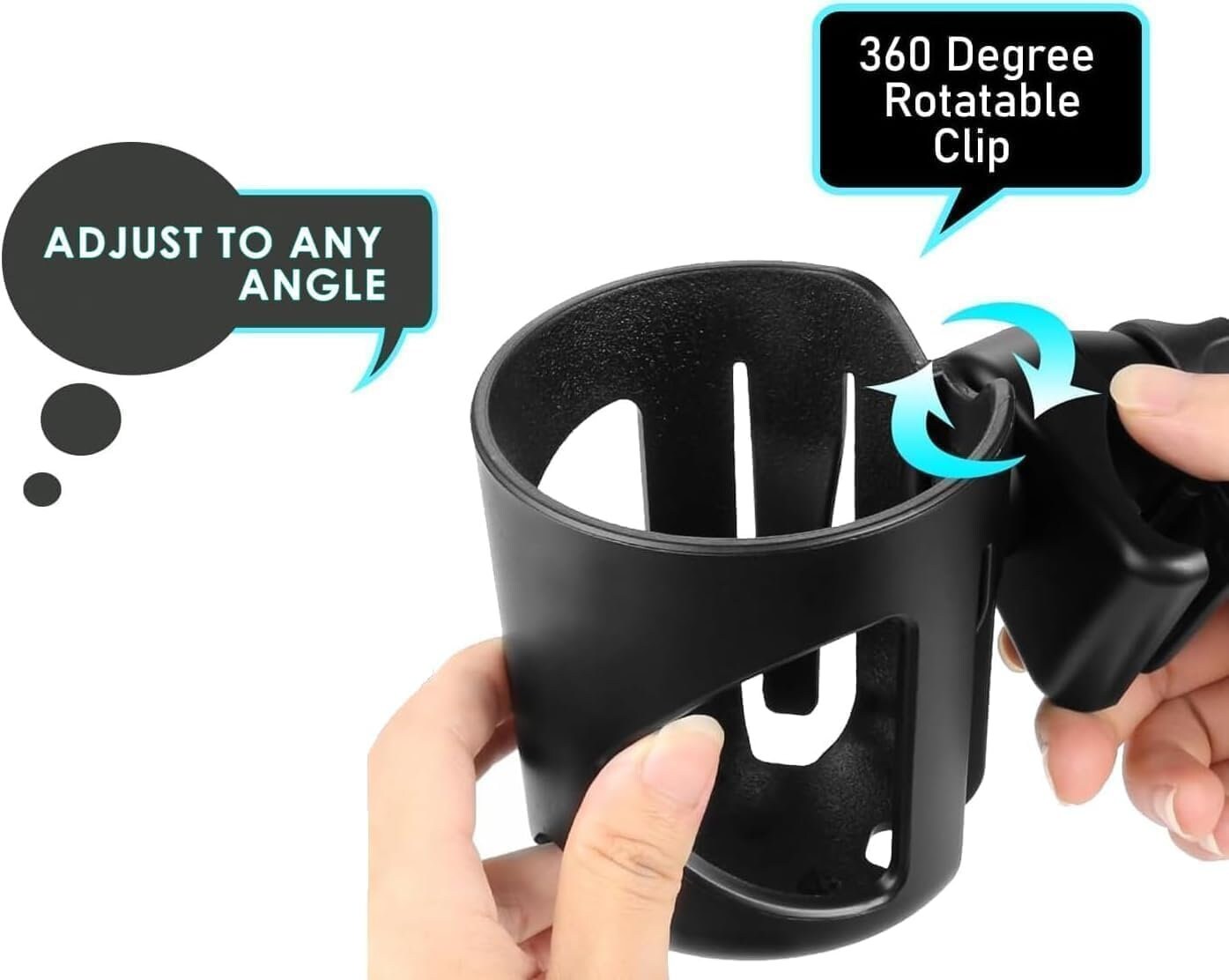 New Stroller Stanley Cup Holder for Stanley Quencher H2.0 (30 and 40 Oz ...