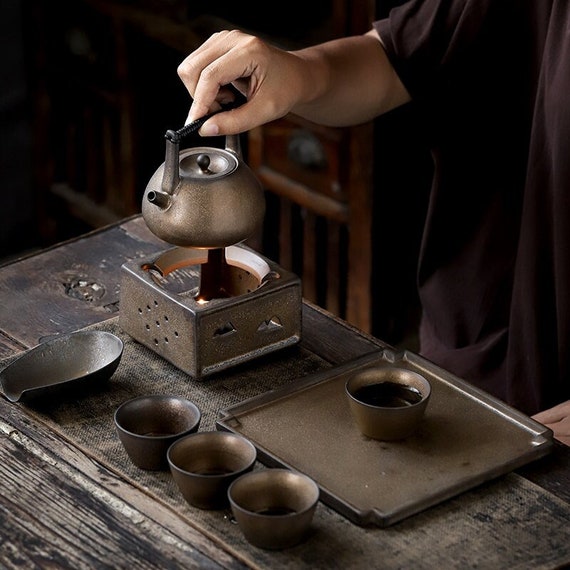 Japanese Vintage Ceramic Tea Set Teapot Tea Cups House - Etsy