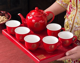 Wedding Tea Set | Etsy