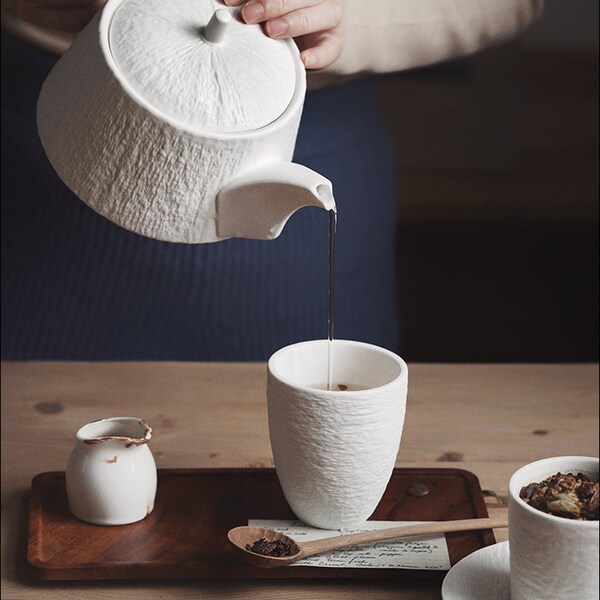 Ceramic Tea Set - Etsy