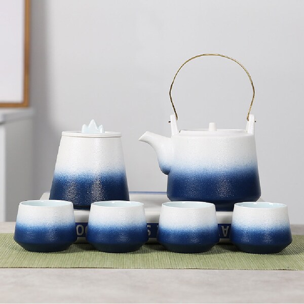 Mount Fuji Tea Set - Etsy