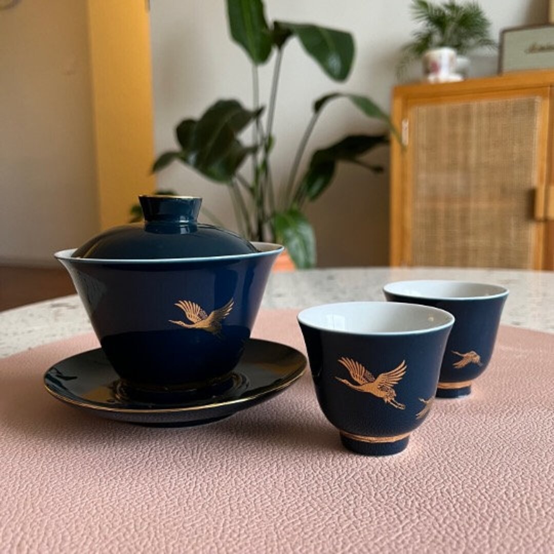 Exquisite and Exclusive Gaiwan Tea Set House Warming Gifts Kungfu Tea ...