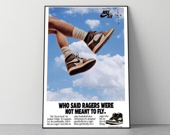 Travis Scott Nike Poster | Etsy