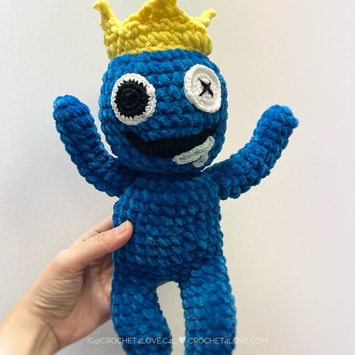 PDF Pattern Crochet Stuffed Dolls Toys Green Roblox - Etsy