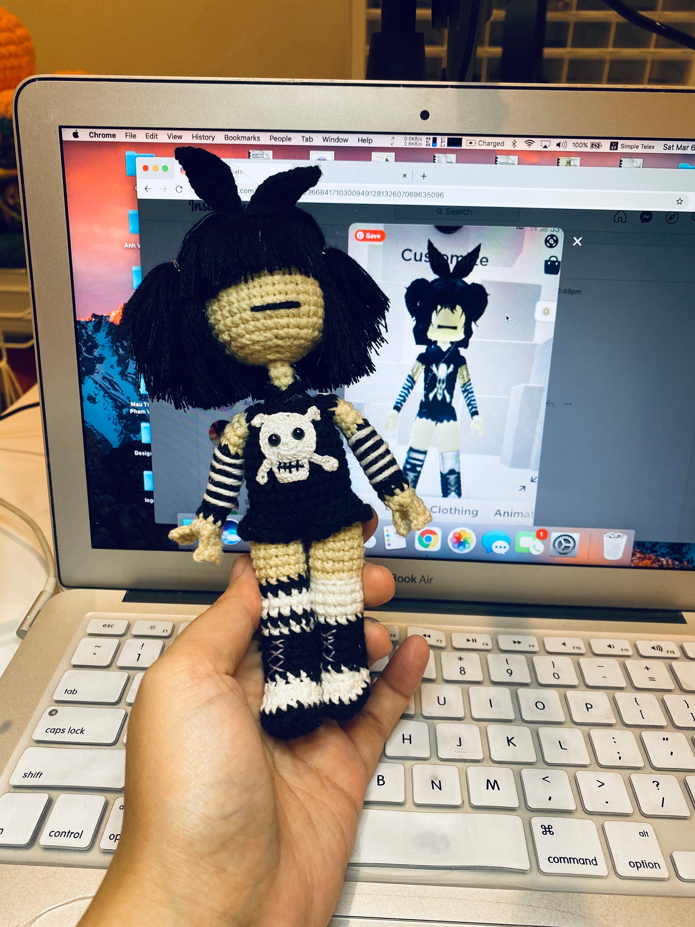 Custom Crochet Roblox Avatar Pattern - Etsy