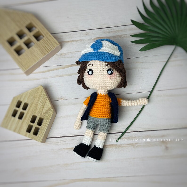 PDF Pattern Dipper & Mabel Amigurumi Dolls - Etsy