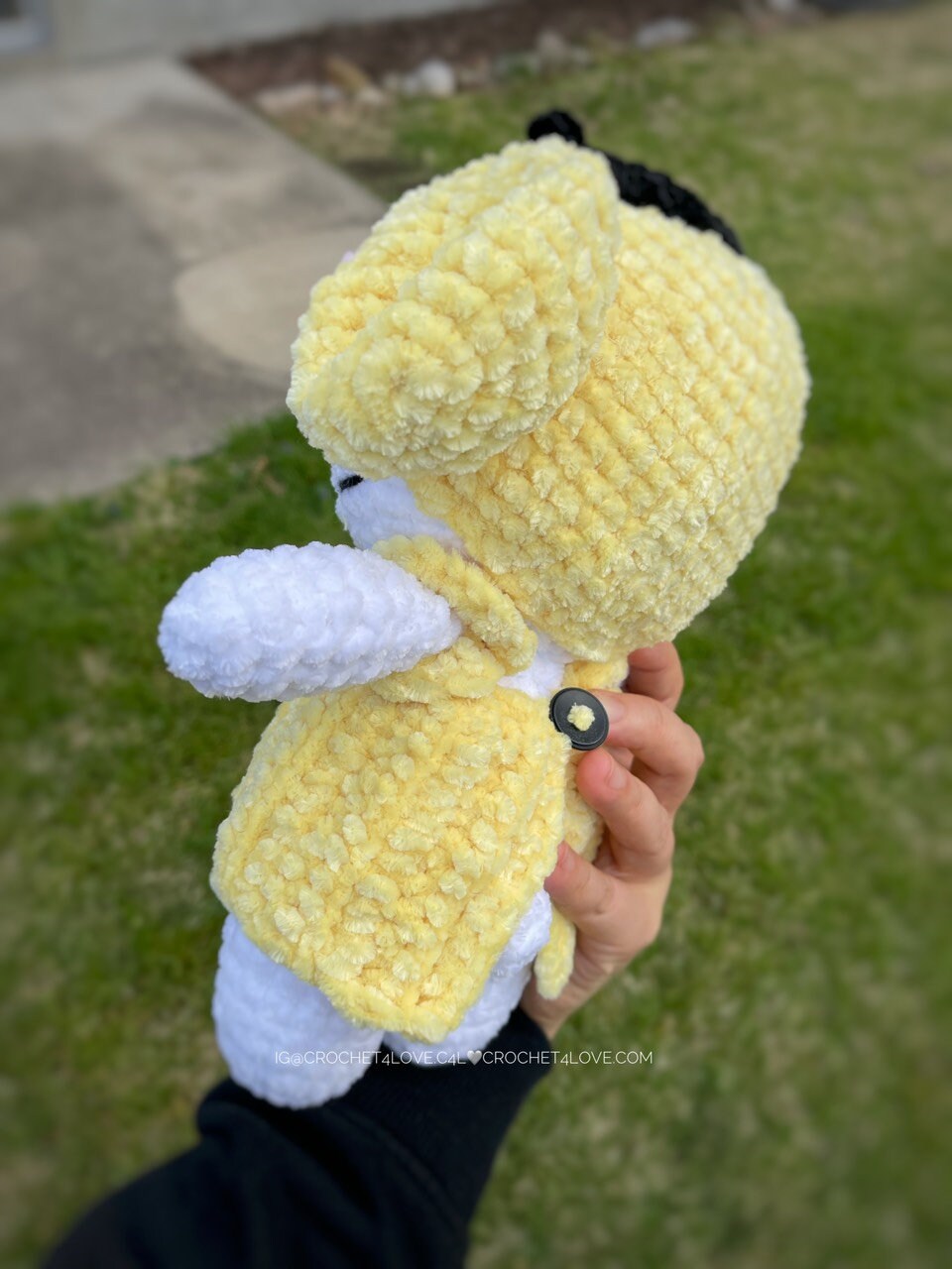PDF Pattern Crochet Stuffed Doll Amigurumi Kid Toy - Etsy