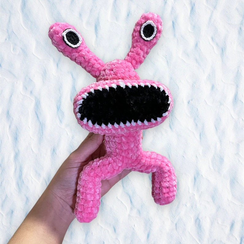 PDF Pattern Crochet Stuffed Dolls Toys Pink Roblox - Etsy