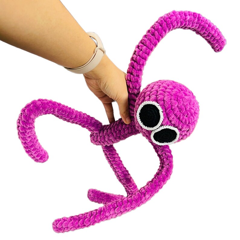 PDF Pattern Crochet Stuffed Dolls Toys Purple Roblox - Etsy