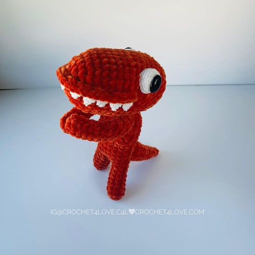 PDF Pattern Crochet Stuffed Dolls Toys Red Roblox - Etsy