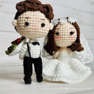 PDF Pattern - Wedding Dolls Amigurumi (D&B) - Etsy