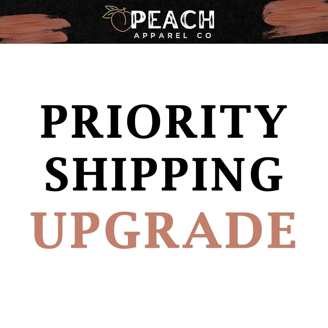 Priority Shipping Upgrade - Etsy