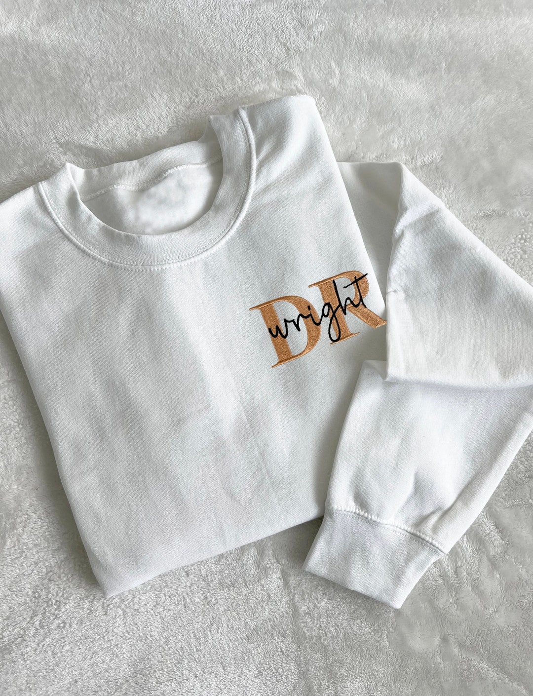 Embroidered Doctor Custom Sweatshirt | PHD New Medical School Doctor DR ...