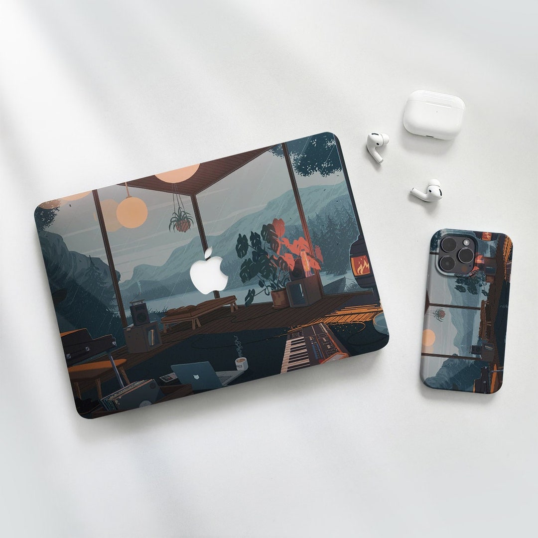 Casual Small Home Cartoon Hard Case Aesthetic Laptop Case - Etsy