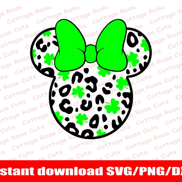 Leopard Minnie Mouse - Etsy