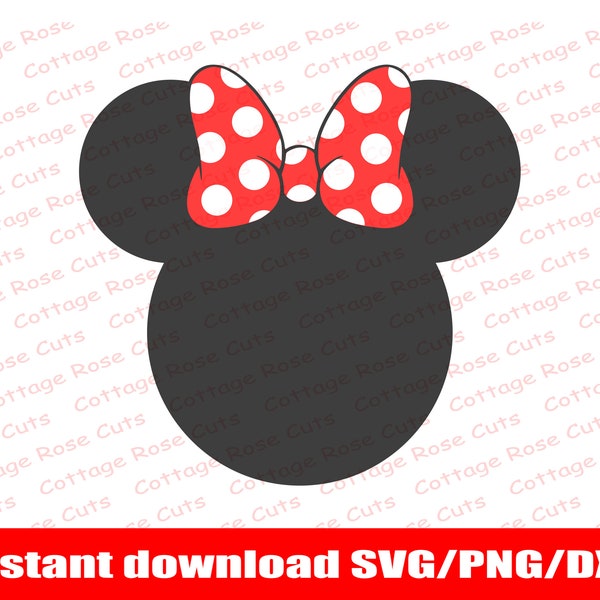 Minnie Mouse Svg' - Etsy