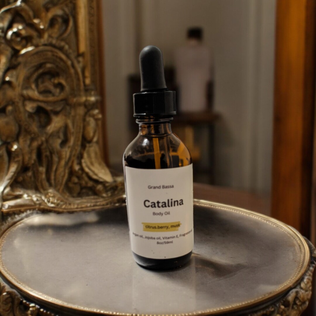 Catalina Fruity Body Oil for Summer With Luxury Citrus Scent - Etsy