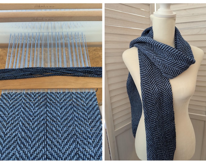 Herringbone Twill Pattern for Rigid Heddle Loom, Using 3 Heddles ...