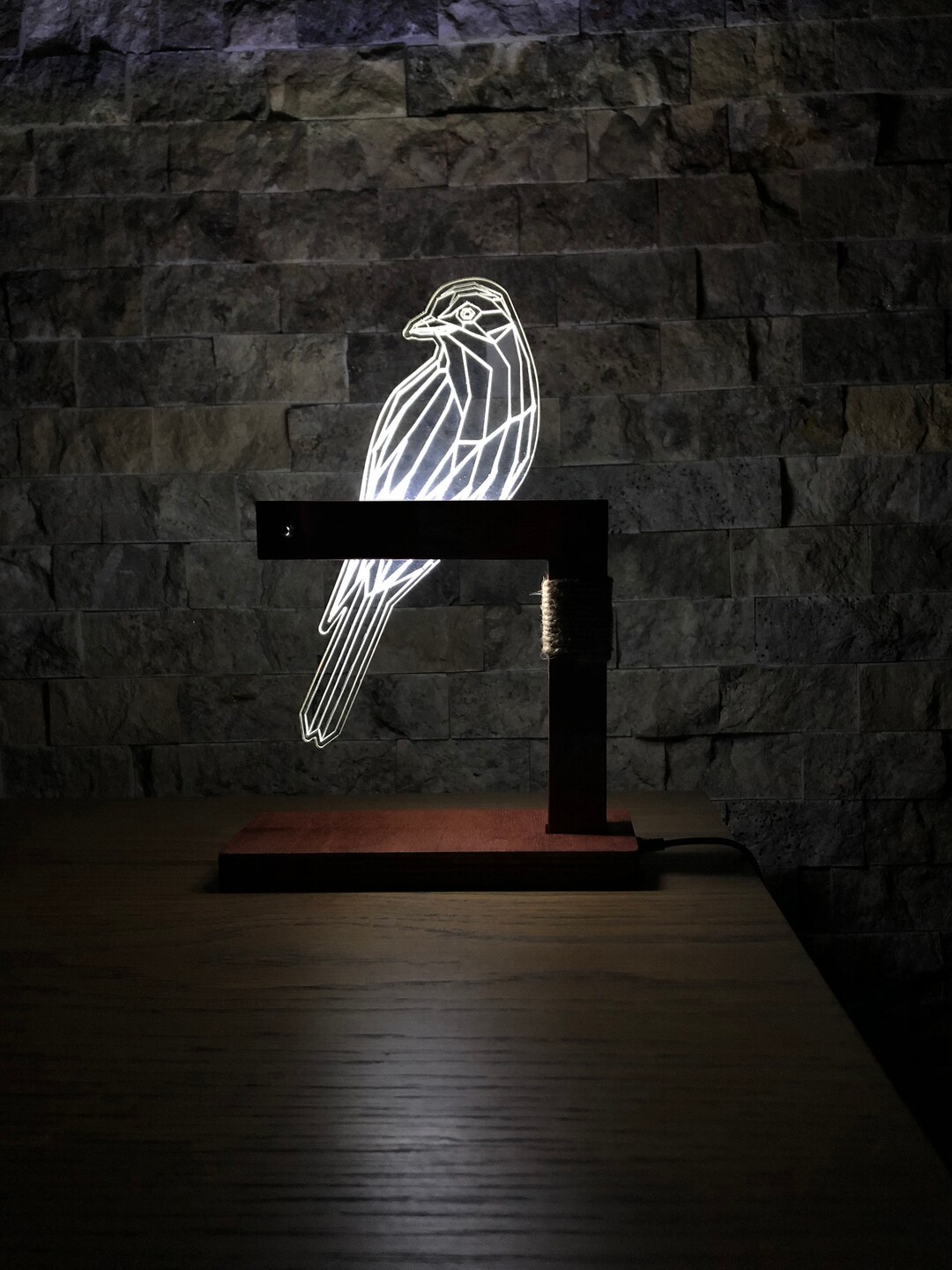 Bird Led Light Bird Lover Gifts 3D Night Lamp LED Lamp - Etsy