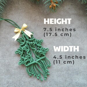 DIY Macrame Ornament, Christmas Tree Ornaments Tutorial in PDF, Easy Do ...