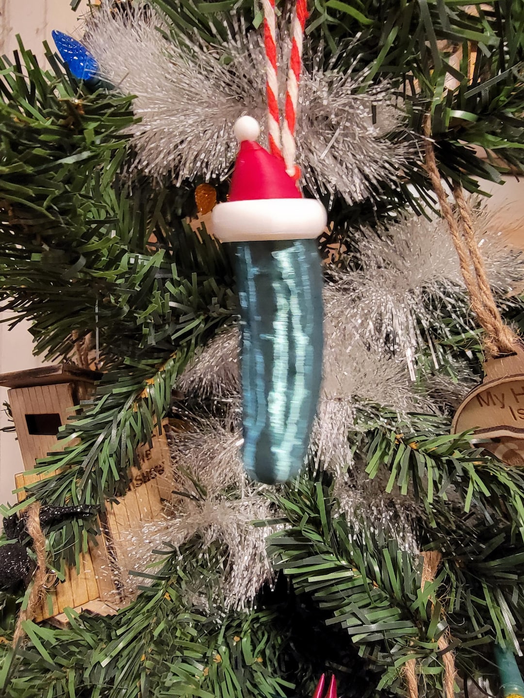 Handmade Christmas Pickle, Christmas Tree Ornament. - Etsy