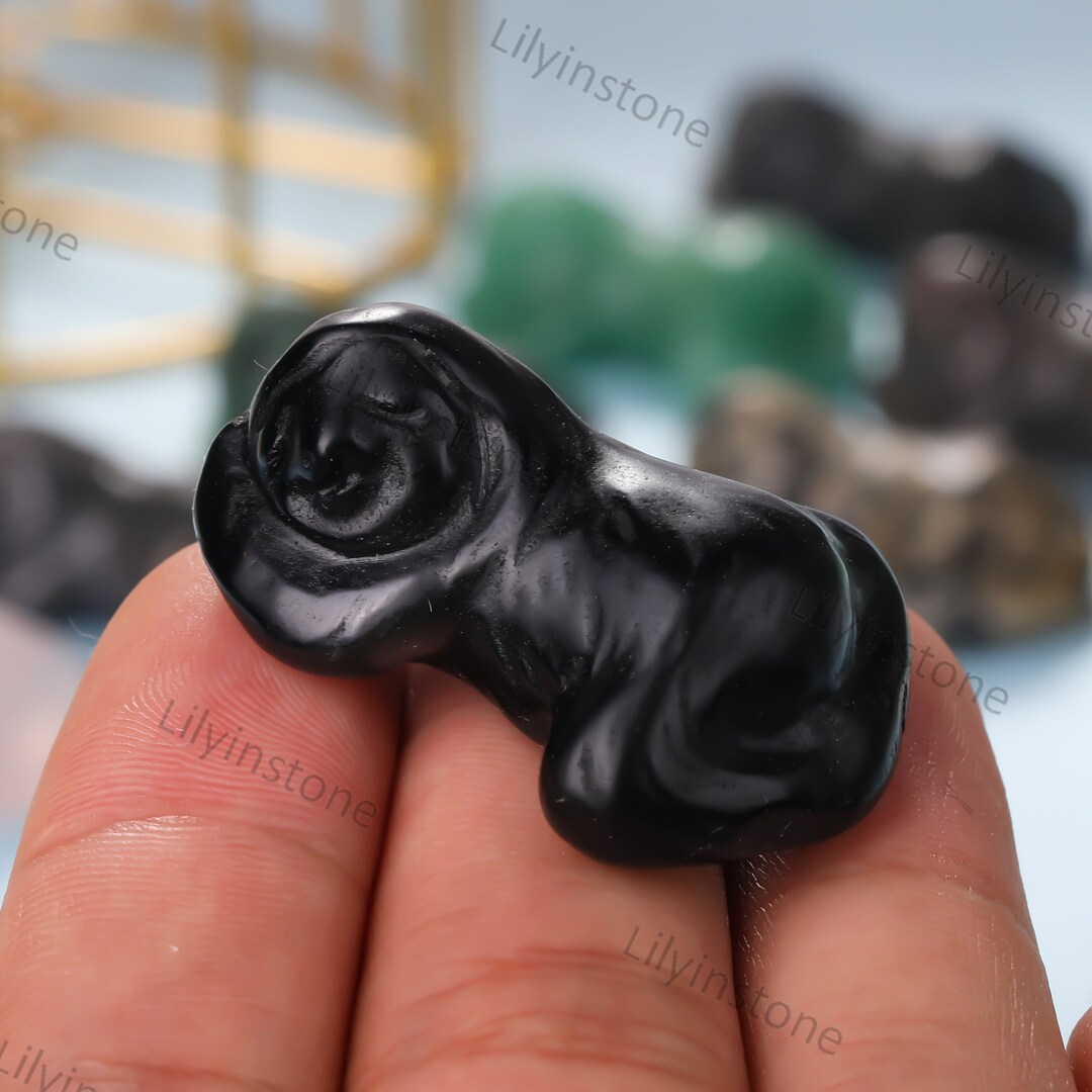 Gemstone Sloth Figurine ,quartz Sloth,animal Statue,mini Crystal Carved ...