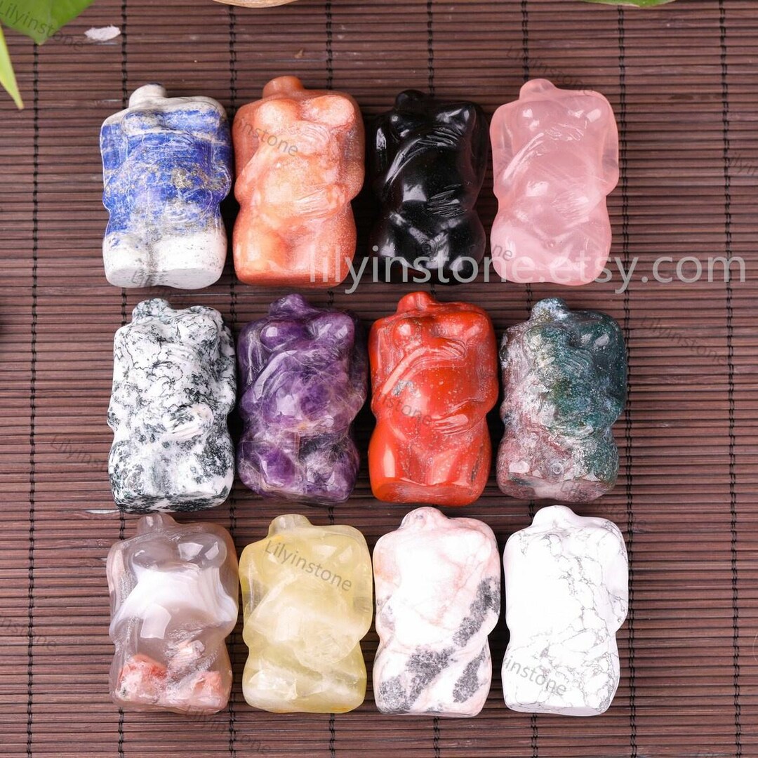 2.5inches ,crystal Goddess Model, Hand Carved Crystal Female Body ...