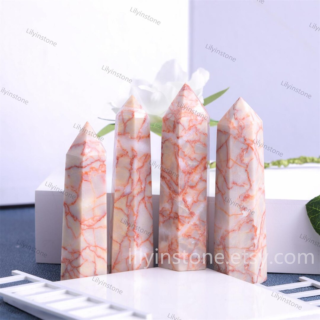Red Network Crystal Point, Gemstone Tower,generator, Gemstone Point ...