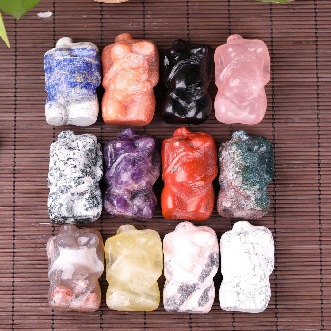 2.5inches ,crystal Goddess Model, Hand Carved Crystal Female Body ...