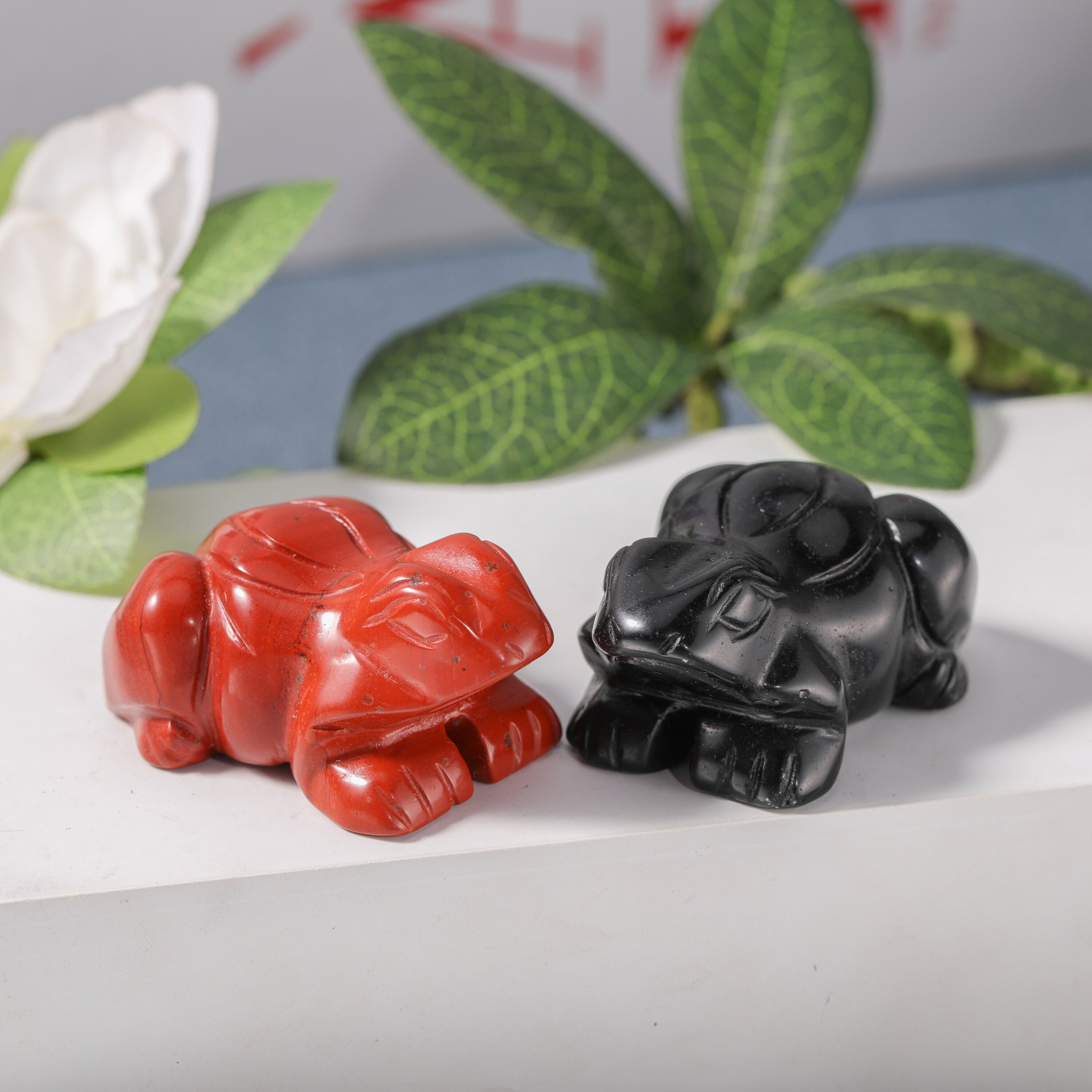 55g Gemstone Frog Figurine Decor Gifts Handmade Carved - Etsy