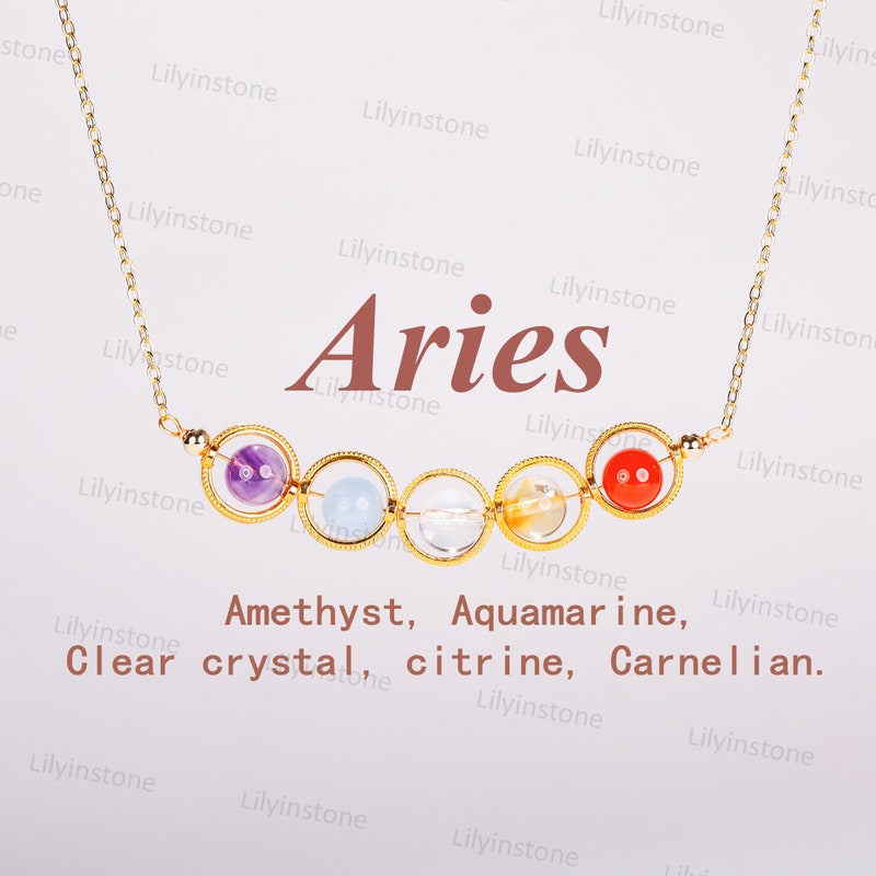 Aries Necklace - Etsy