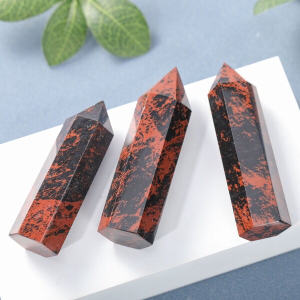 Red Obsidian - Etsy