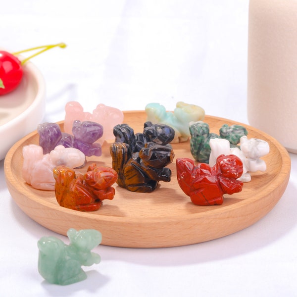 Carved Squirrel - Etsy