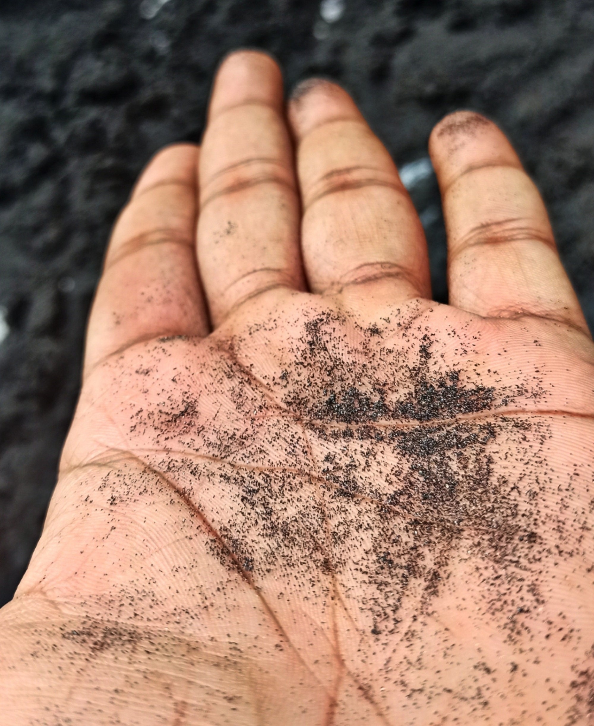 Black Sand Shining Natural Sand Handcraft Sand Brilliant - Etsy Hong Kong