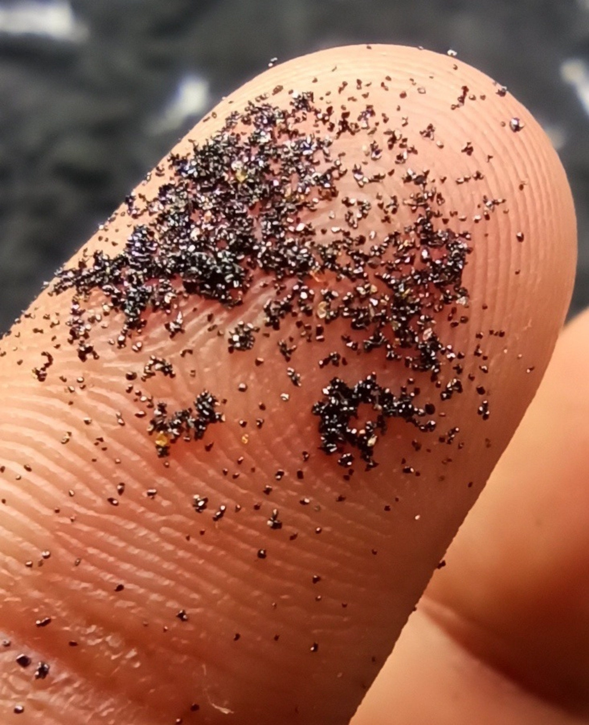 Black Sand Shining Natural Sand Handcraft Sand Brilliant - Etsy Hong Kong