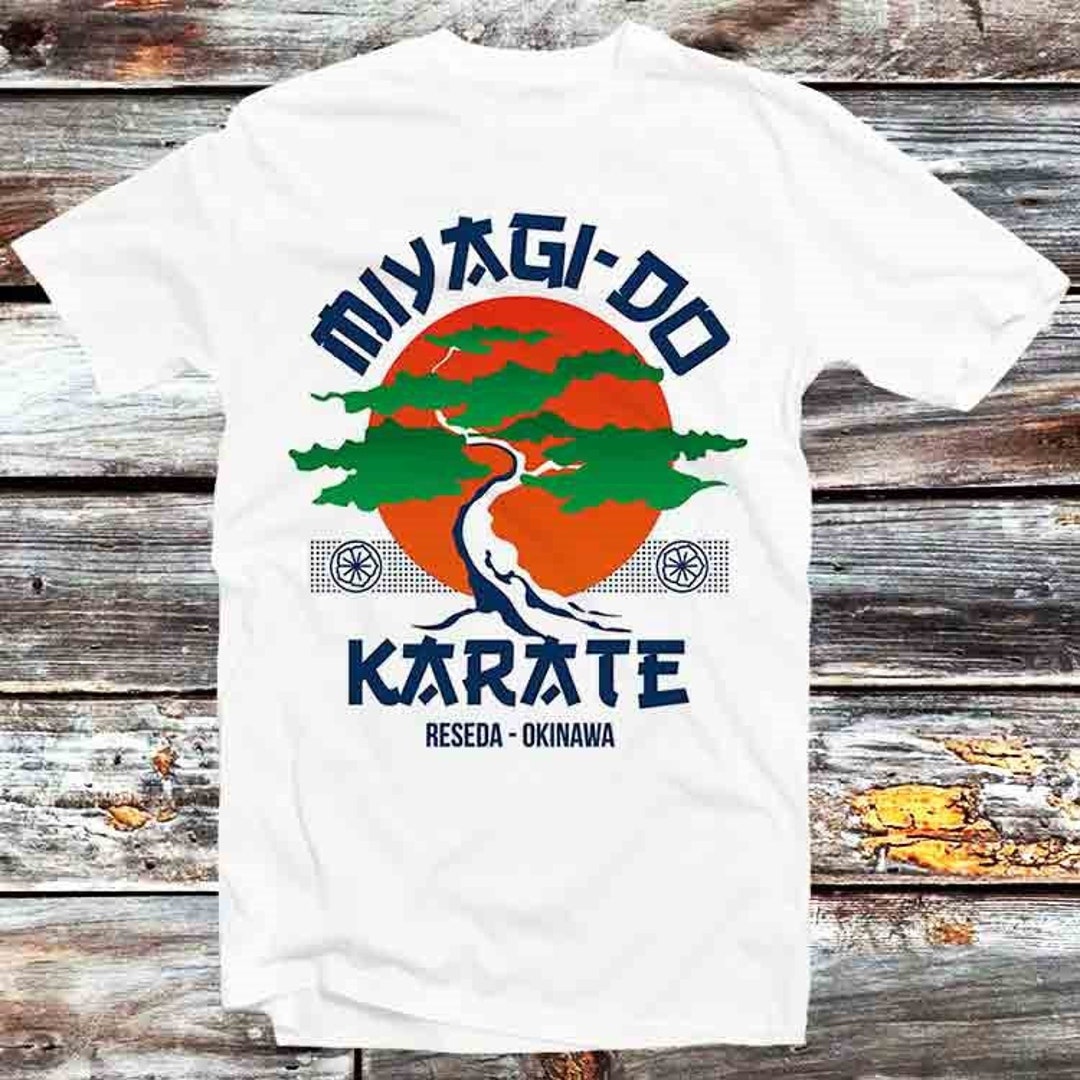 Karate Kid T-shirt MIYAGI DO Movie Daniel Cobra Kai TV 80 Reseda ...