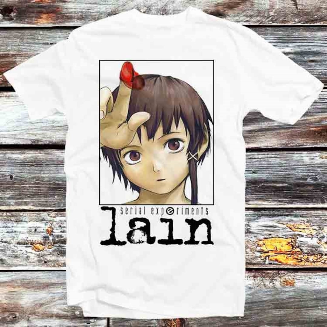 Serial Experiments Lain Anime Science Fiction T Shirt Vintage Retro ...