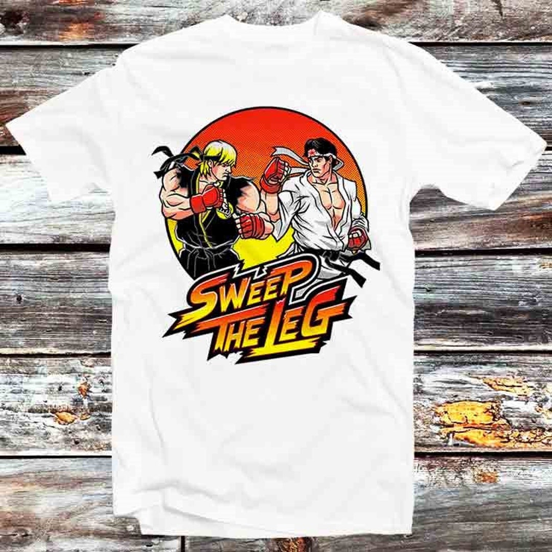 Sweep the Leg Cobra Kai Karate Kid Film 80s Movie T Shirt Vintage Retro Cool Gift Mens Womens ...