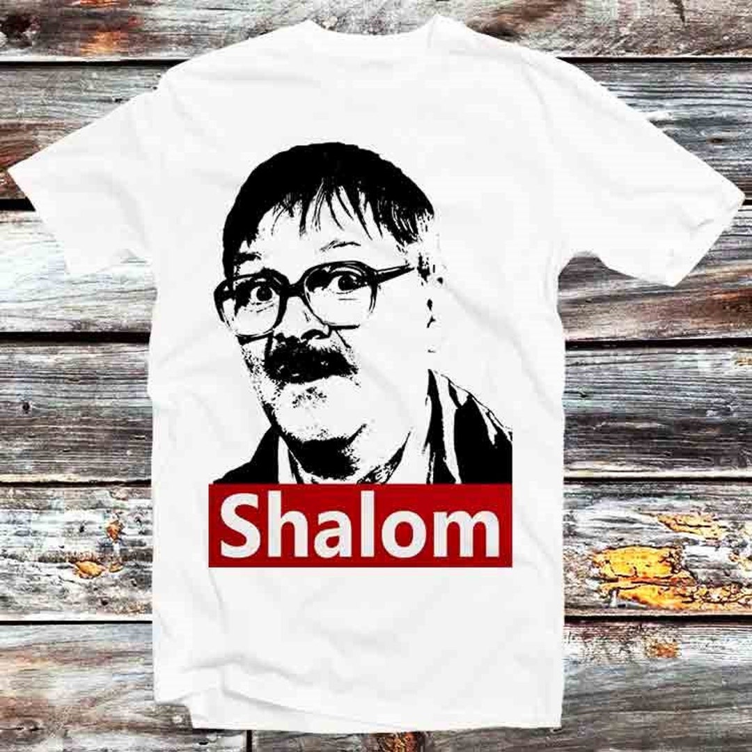Friday Night Dinner Funny Jim Bell Shalom T Shirt Vintage Retro Cool Gift Mens Womens Unisex ...