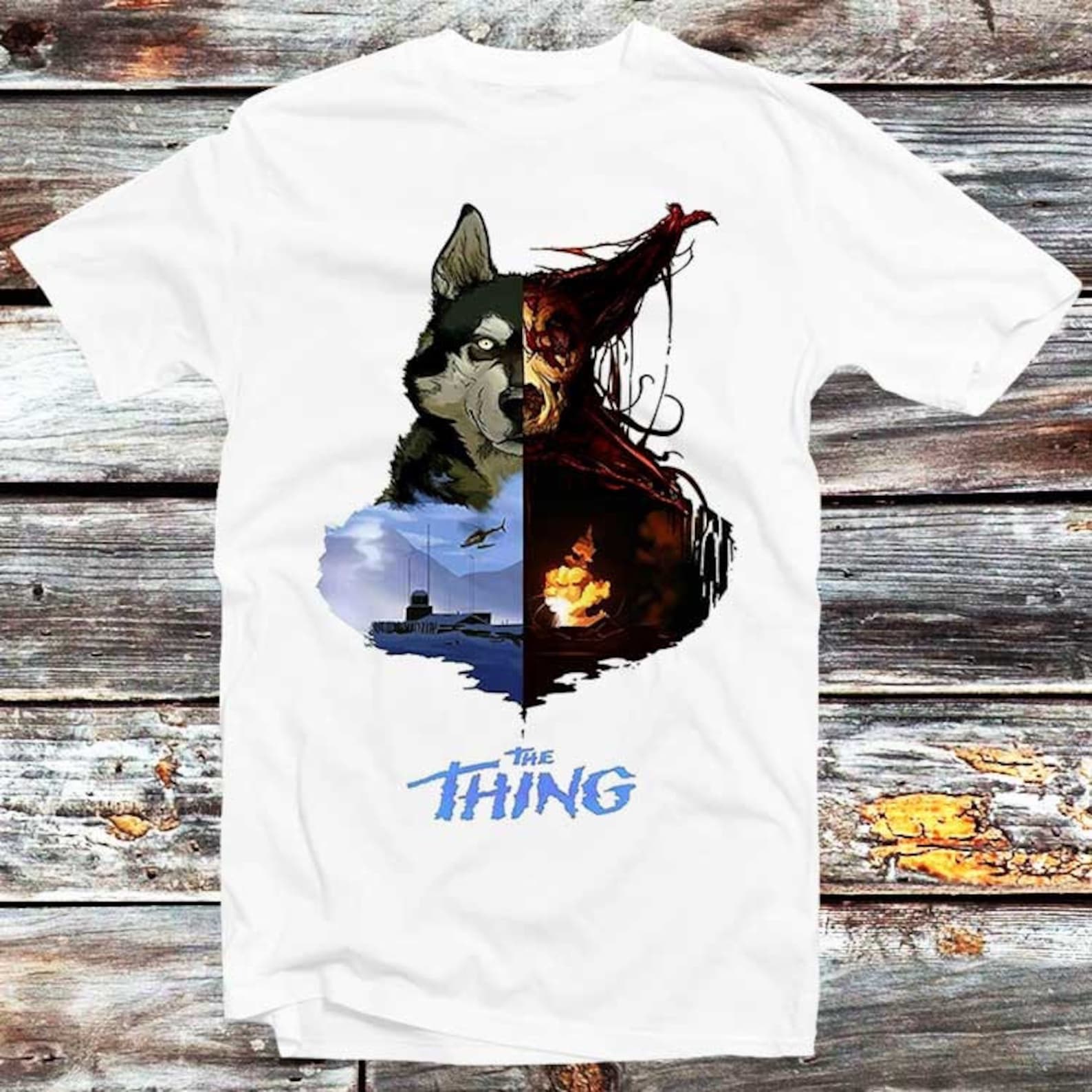 The Thing T Shirt Movie Horror John Carpenter 80s Unisex Woman - Etsy UK