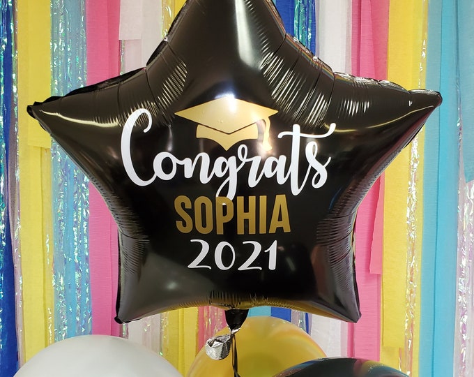 Personalized Graduation Balloons | Etsy