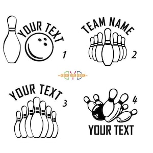 Bowling Decal/iron-on - Etsy
