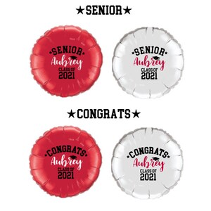 Personalized Graduation Balloons - Etsy