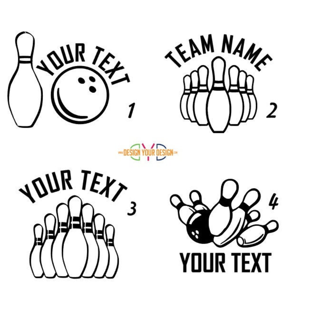 Bowling Decal/iron-on - Etsy