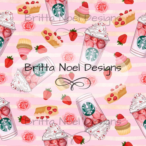 Dunkin Seamless Pattern - Etsy