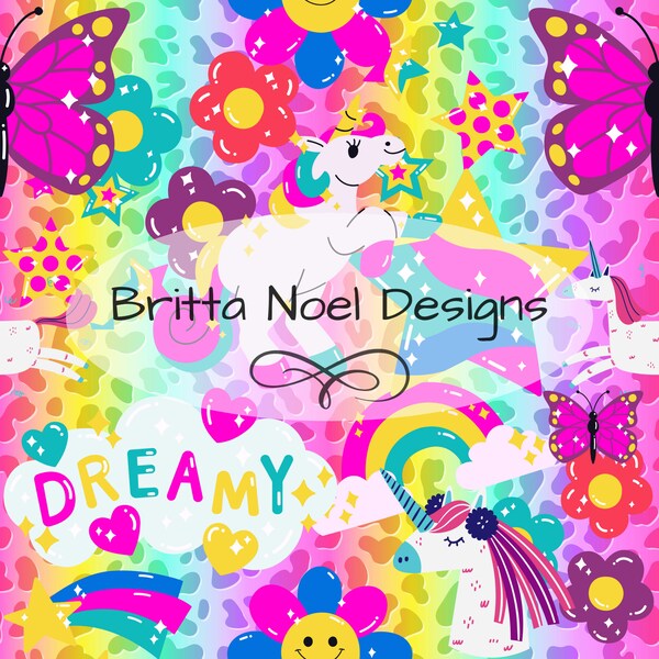 Lisa Frank Inspired Clip Art - Etsy