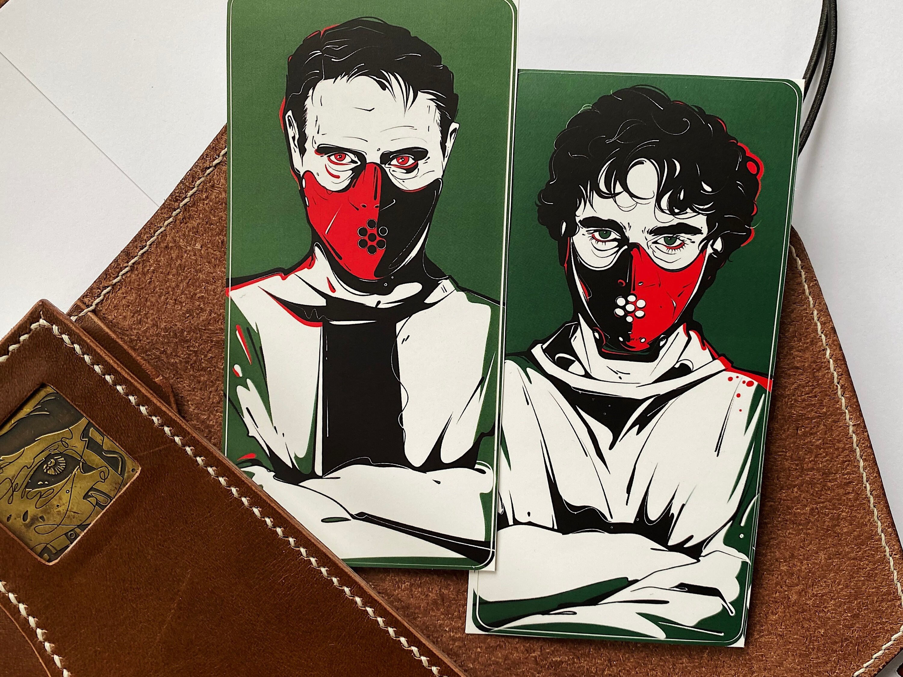 Hannibal Art Sticker Set of 2 / Hannigram Waterproof Vinyl Sticker ...