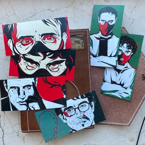 Hannibal Sticker Set of 6, Sticker Pack Hannibal Lecter and Will Graham ...