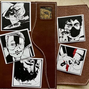 Hannibal Sticker Set, Stickerpack Hannibal Lecter & Will Graham ...