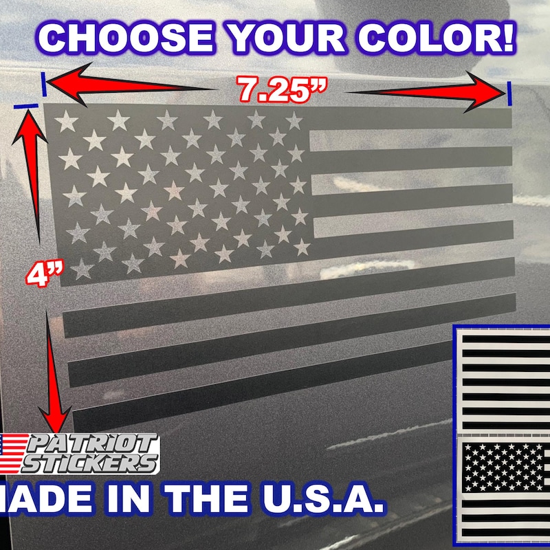 American Flag Stickers - Etsy